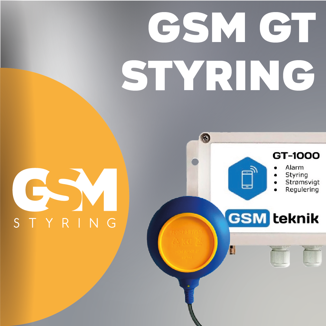 GSM styringer og SMS telemetri fra GSM Teknik
