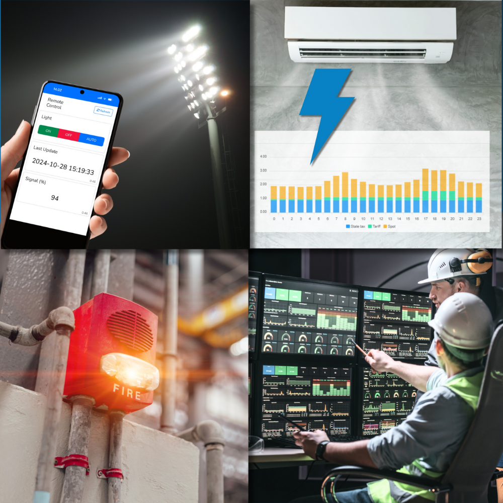 Optimal IIoT‑styring: Elspot, Energi, Alarm & Fjernstyring