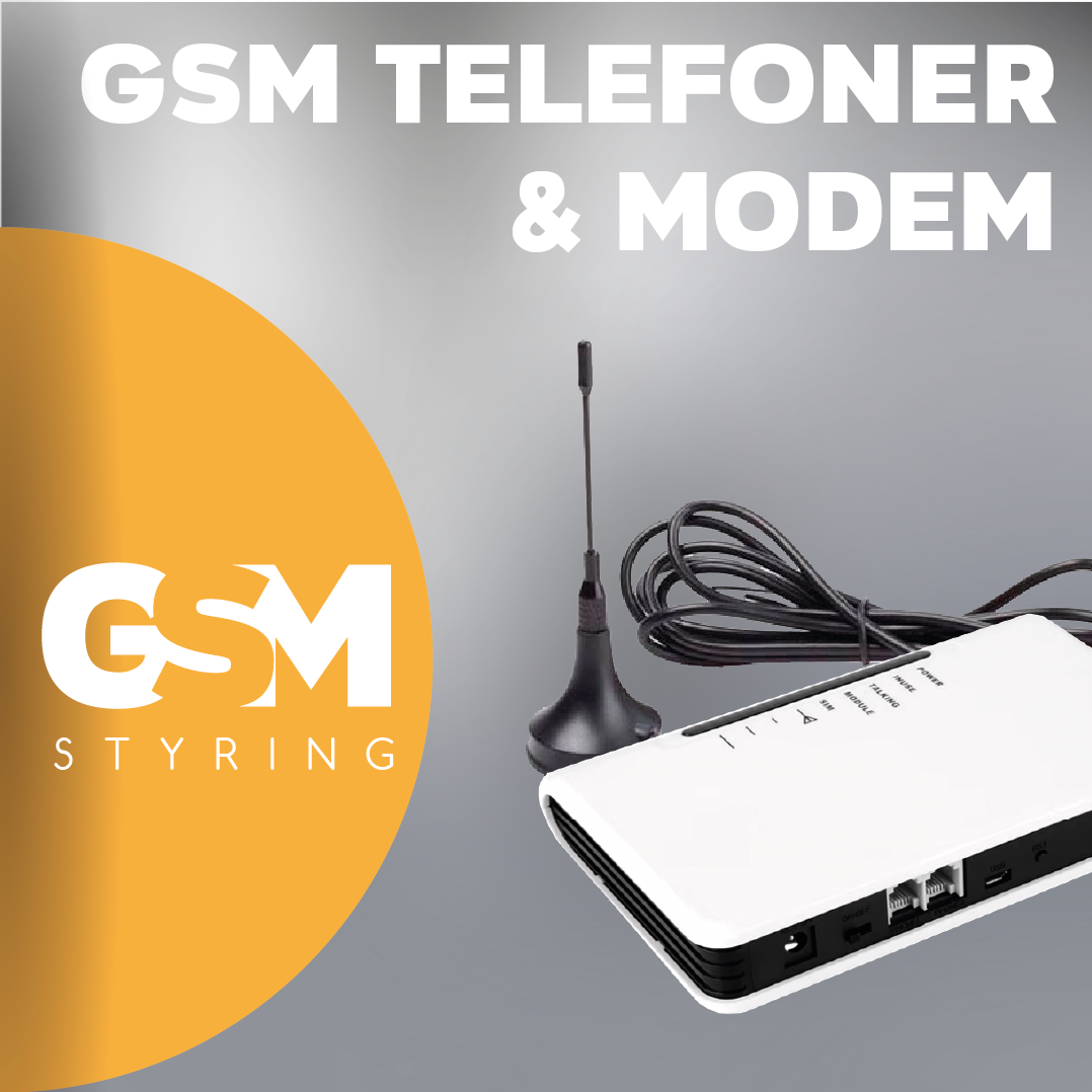 GSM telefoner og modem - GSM Teknik ApS