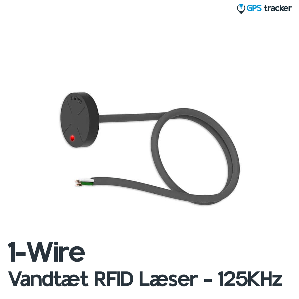 Optimer din flådestyring med en vandtæt 1-wire RFID-læser med LED-indikator